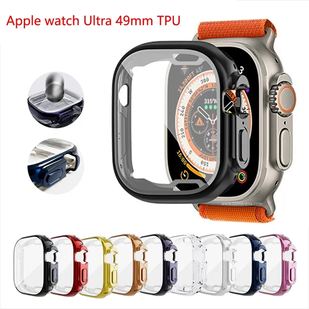 Screen-Protector-for-Apple-Watch-Case-Ultra-49mm-45mm-44mm-41mm-40mm ...