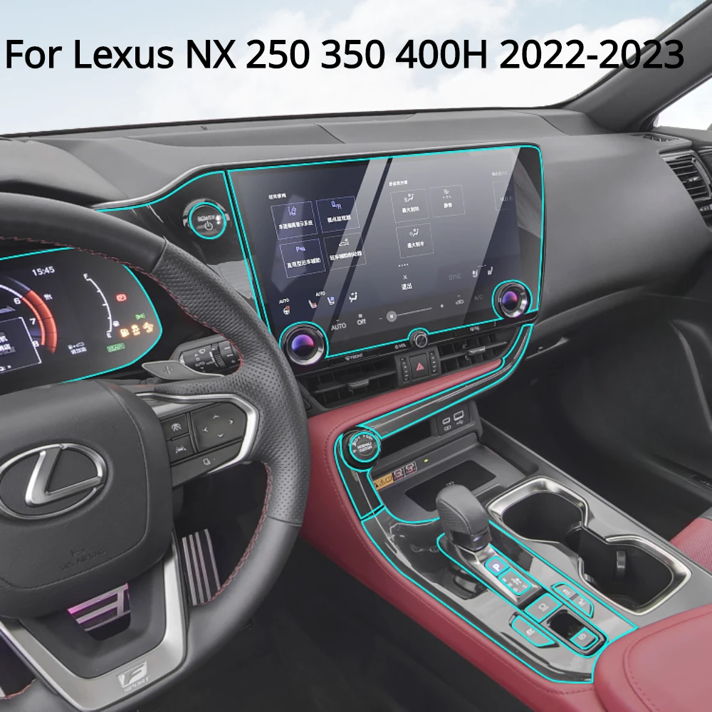 For-Lexus-NX-250-350h-2023-2022Car-interior-Accessories-film ...