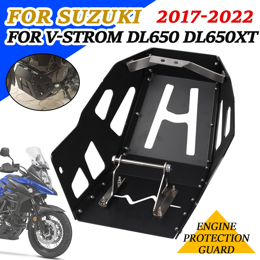 Motorcycle-Engine-Guard-Protector-Cover-Chassis-Skid-Plate-For-SUZUKI ...
