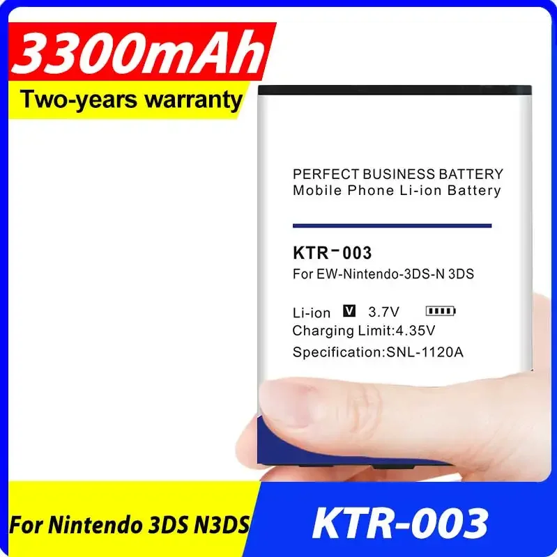 New 3300mAh Replacement KTR-003 Battery for Nintendo 3DS N3DS in Stock ...