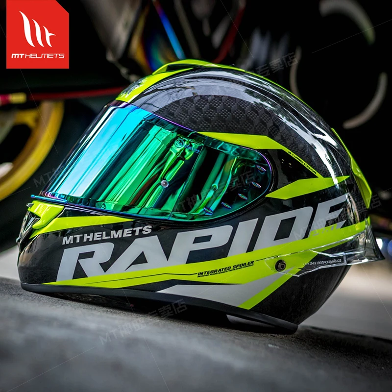 Spanish-Branded-MT-KRE-12K-Snake-Carbon-Fiber-Full-Face-Helmets-Super ...