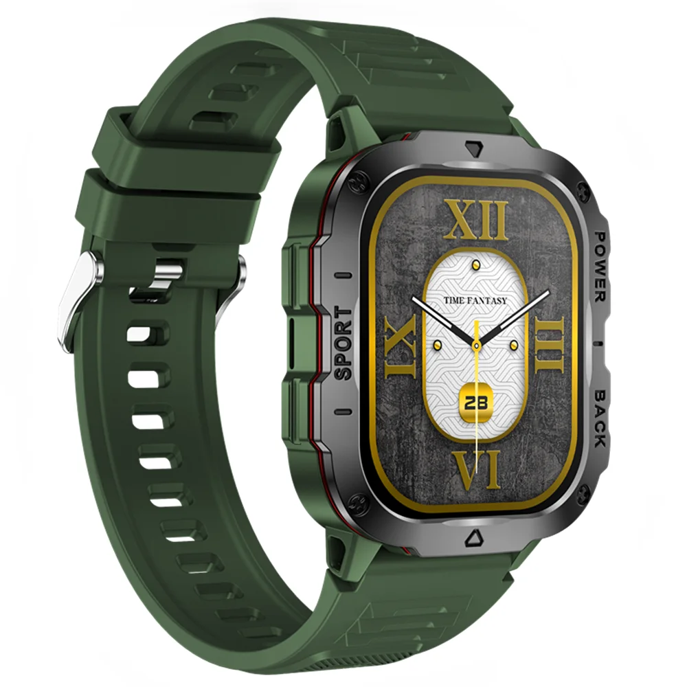 New-KM01-Smart-Watch-Men-Bluetooth-Calls-2-01-inch-TFT-Screen-SMS ...