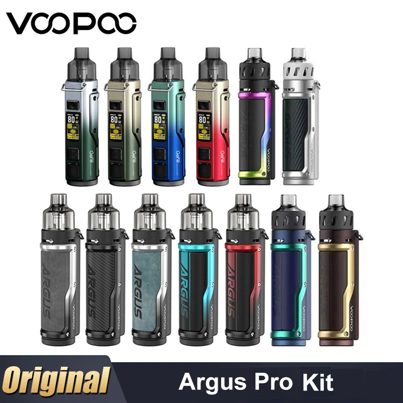 Original VOOPOO Argus Pro Kit 80W Vape 3000mAh Battery 4.5ml PnP Pod ...