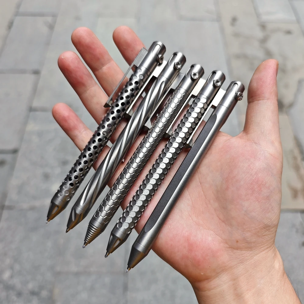 EDC-Titanium-Alloy-Pen-With-Collection-Writing-Multi-functional ...