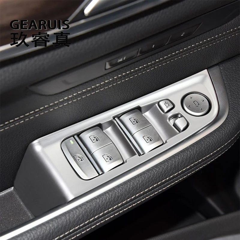 Car Door Armrest panel Window Glass Lift Button switch decoration Auto ...