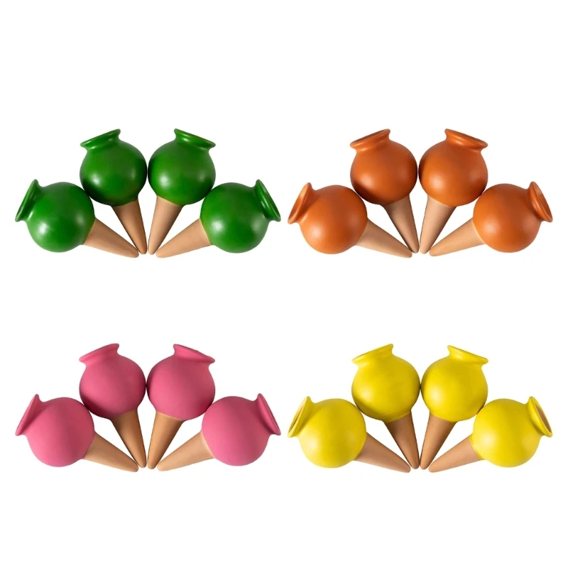 4Pcs-Small-Wine-Bottle-Automatic-Plant-Dripper-Household-Gardening-Tool ...