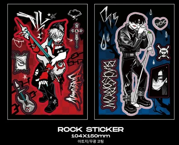ALIEN-STAGE-IVAN-TILL-Sticker-Anime-Rock-Waterproof-Sticker-Cute ...