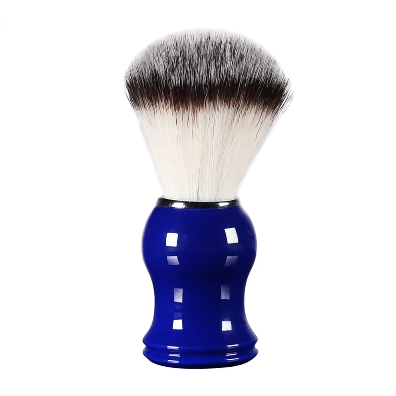 1pc Badger Hair Barber Shaving Brush Razor Brush with Wood Handle Men's ...