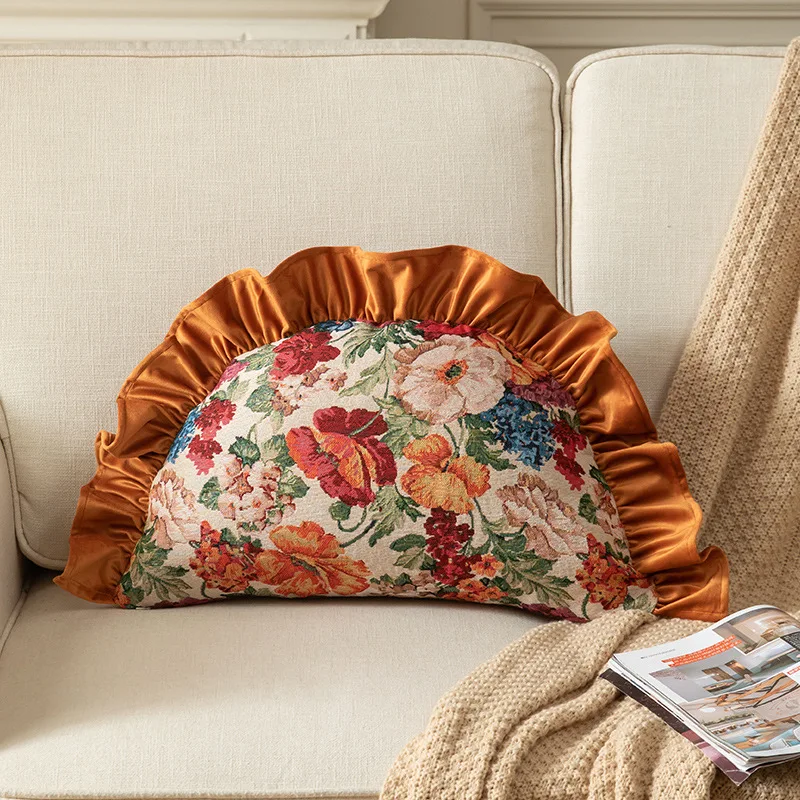 Creative-Floral-Printing-Dumpling-Irregular-Shape-Pillow-Cushion ...