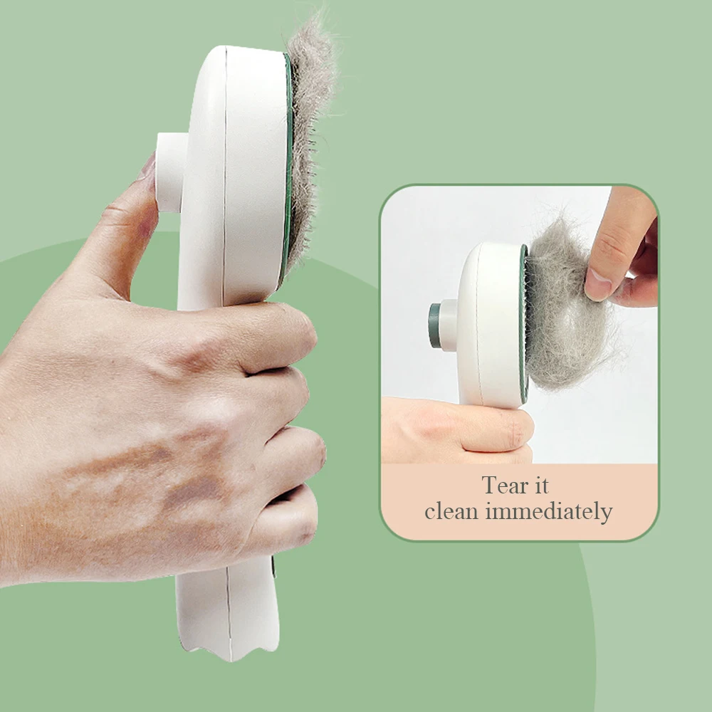 Rechargeable-UV-Sterilizing-Pet-Hair-Comb-Wear-Resistant-Pet-Grooming ...