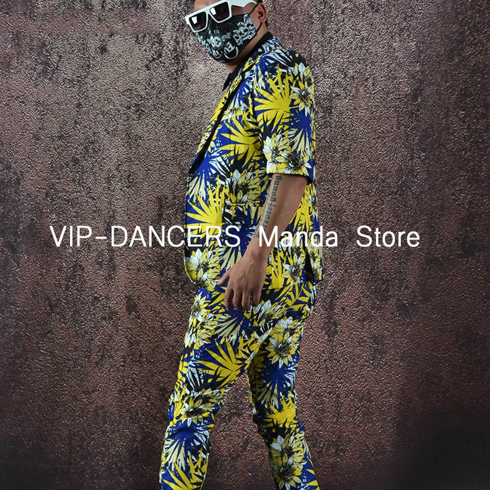 Male-Nightclub-Stage-Costume-Host-Singer-Performace-Clothes-Hip-Hop ...