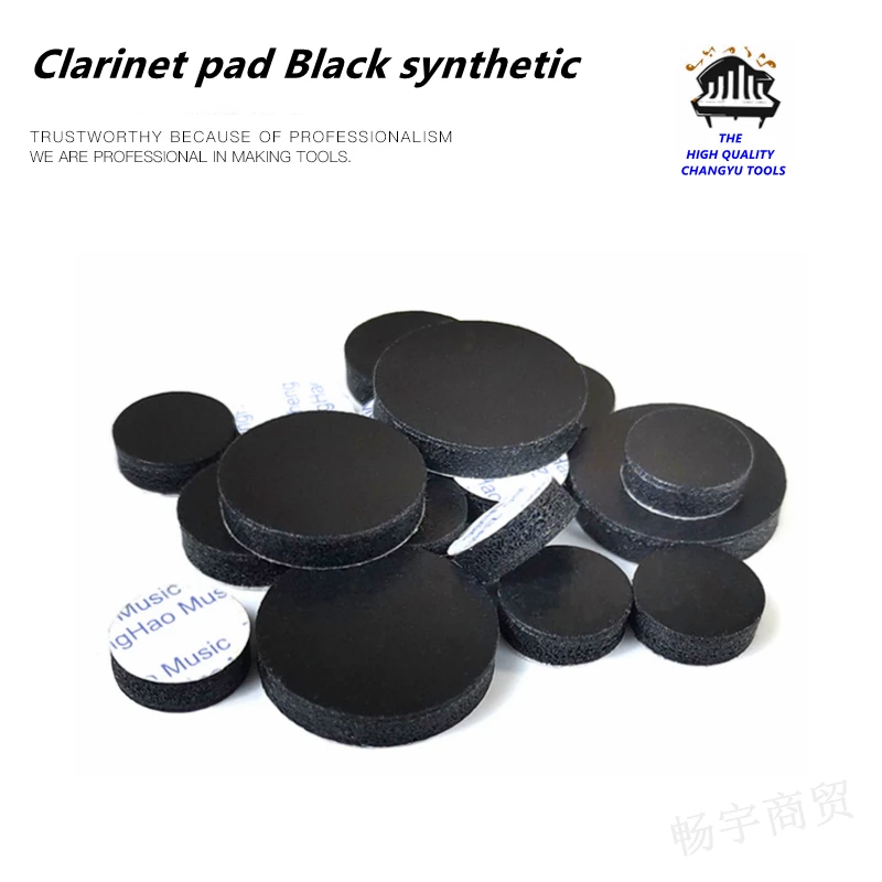 Wind-instrument-repair-tool-Clarinet-pad-Black-synthetic-17-hole ...