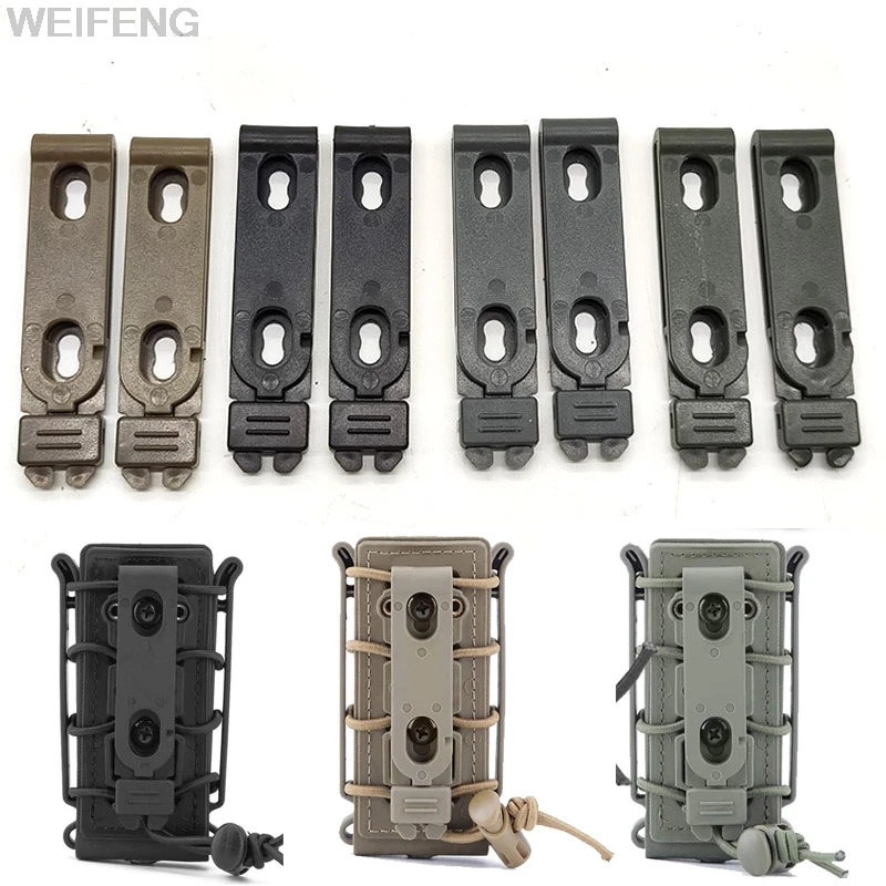 2PCS-SET-Tactical-Molle-Waist-Clip-Magazine-Pouch-Back-Clip-Clamp-MOLLE ...