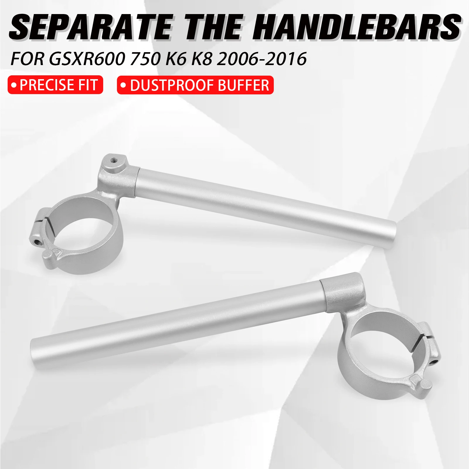 GSXR600-GSXR750-50mm-Clipon-Handle-Bars-Clip-On-Handlebars-Fork-Handle ...