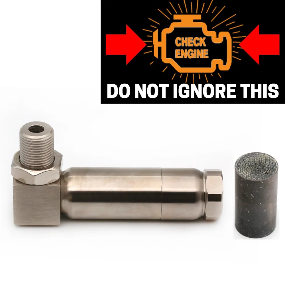 10pcs O2 Oxygen Sensor Spacer Adapter Extender Extension Straight 45mm ...