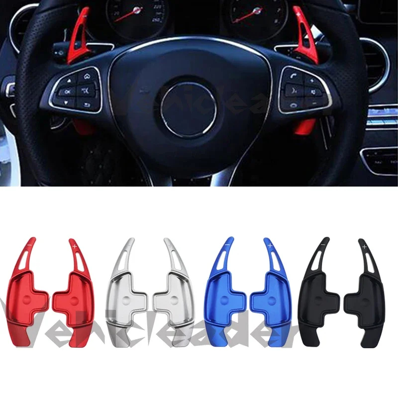 Pair Steering Wheel Paddle Shifter Shift Paddle Extension Aluminum For ...