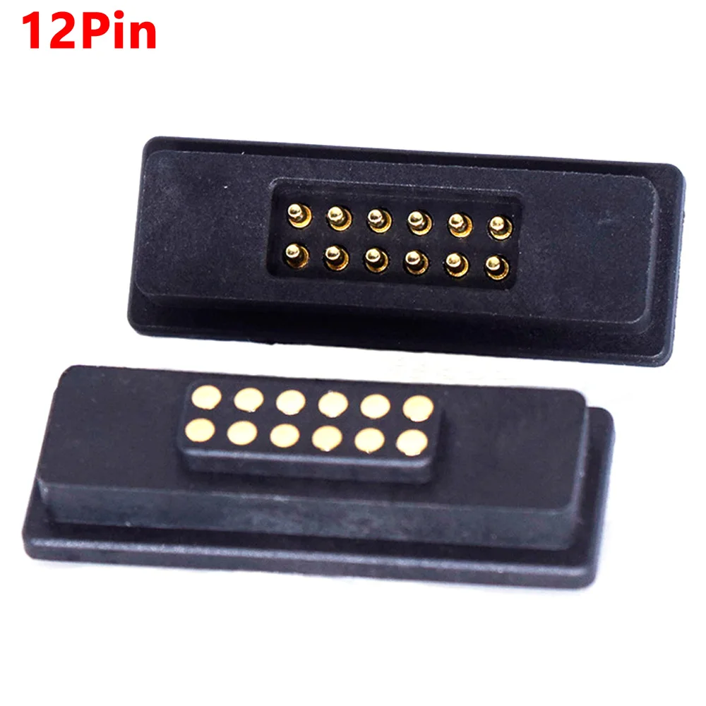 1sets-2A-Waterproof-Magnetic-Pogo-Pin-Connector-6Pin-7Pin-8Pin-9Pin ...