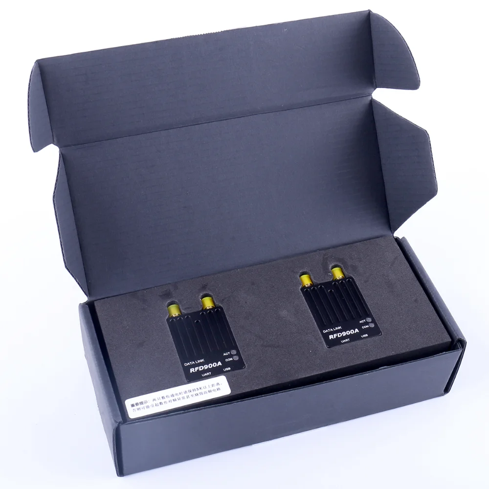 Módulo de módem de telemetría de radio RFD900A 915 Mhz 3DR - UAV 40 KM ...