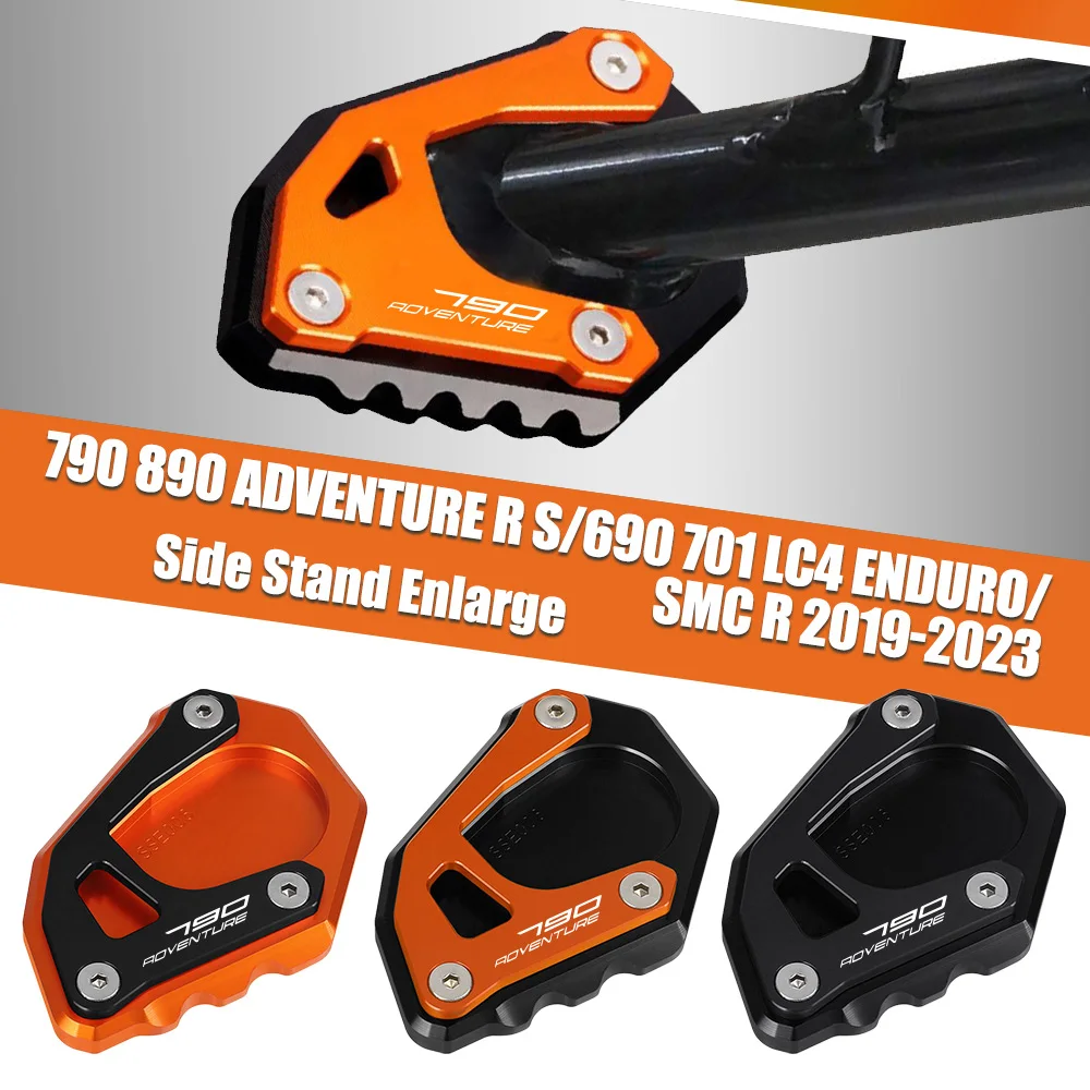Side Stand Extension Kickstand Pad Support Plate Enlarge FOR 790 890 ...