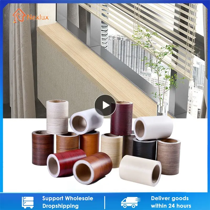5M-Roll-Realistic-Wood-Grain-Repair-Tapes-Self-Adhensive-Furniture ...