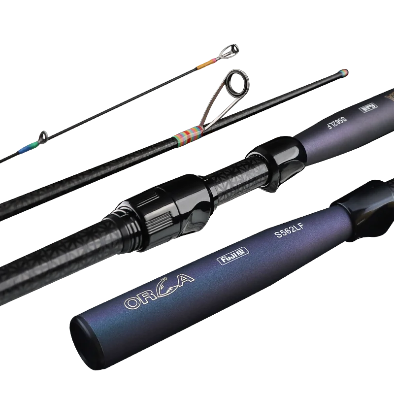 Mavllos OCKA FUJI Fishing Rod with Ultralight UL Solid Tip Fast Action ...
