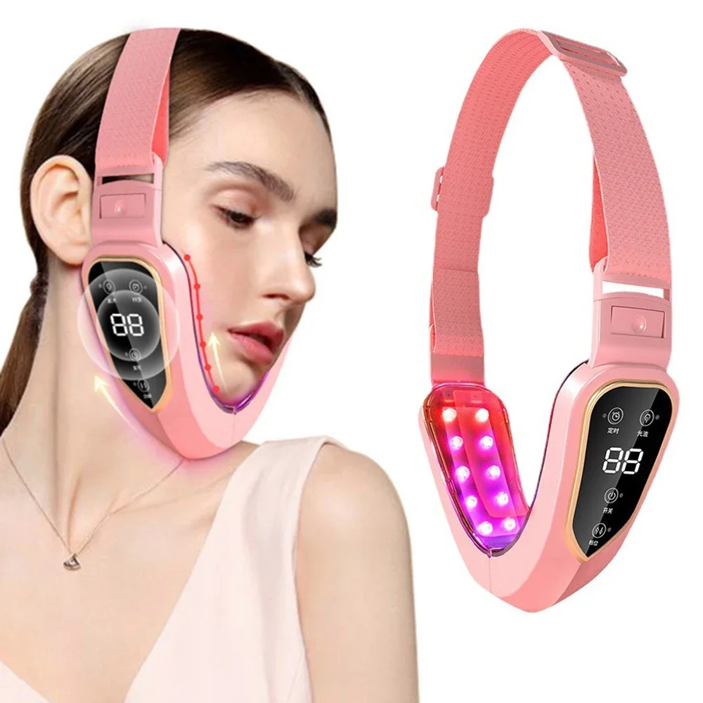 Facial-Lifting-Device-LED-Photon-Therapy-Facial-Slimming-Vibration ...