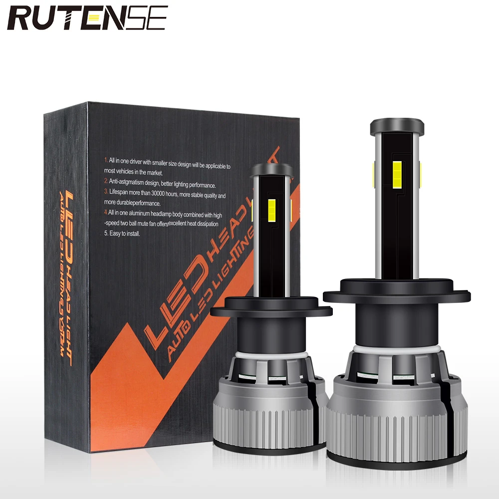 G4 Car Led Headlight Bulbs H1 H4 H7 H8 H9 H11 9005 9006 9012 Waterproof 6000K Auto Headlight ...