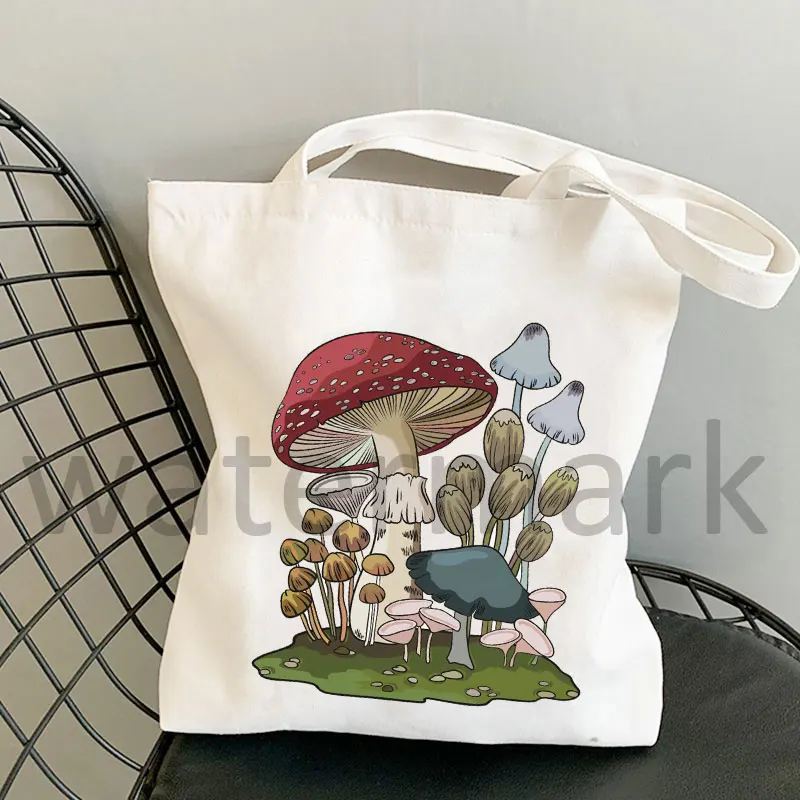 Mushroom-Aesthetic-Trendy-Totes-Reusable-Bag-Cute-Frog-Tote-Cottagecore ...