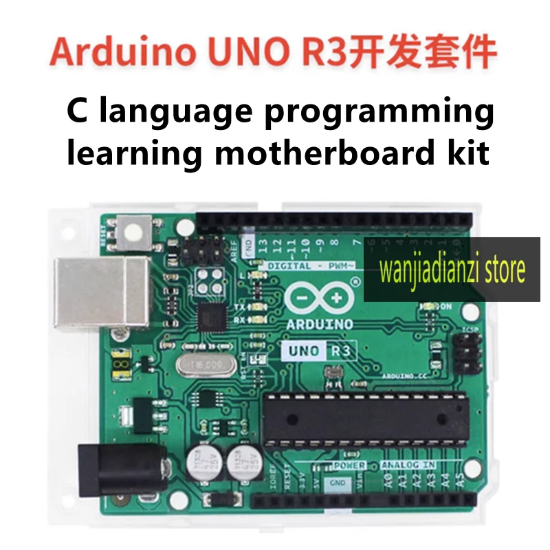 Placa-de-desarrollo-Arduino-UNO-R3-microcontrolador-original-programaci ...