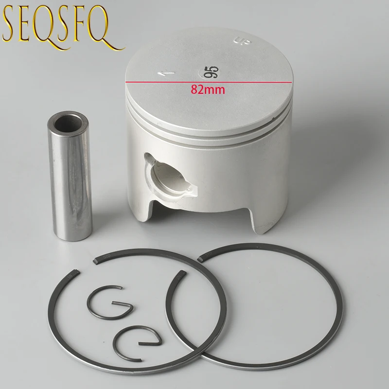 6H1-11631-03 Piston set (Std) for yamaha outboard motor 2-stroke 75HP ...