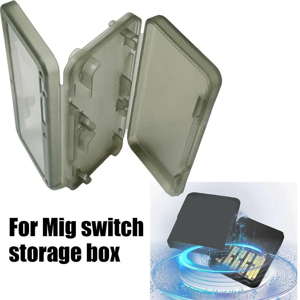 Storage-Box-For-Mig-Switch-Cassette-4-Slots-Dustproof-Transprent-Empty ...