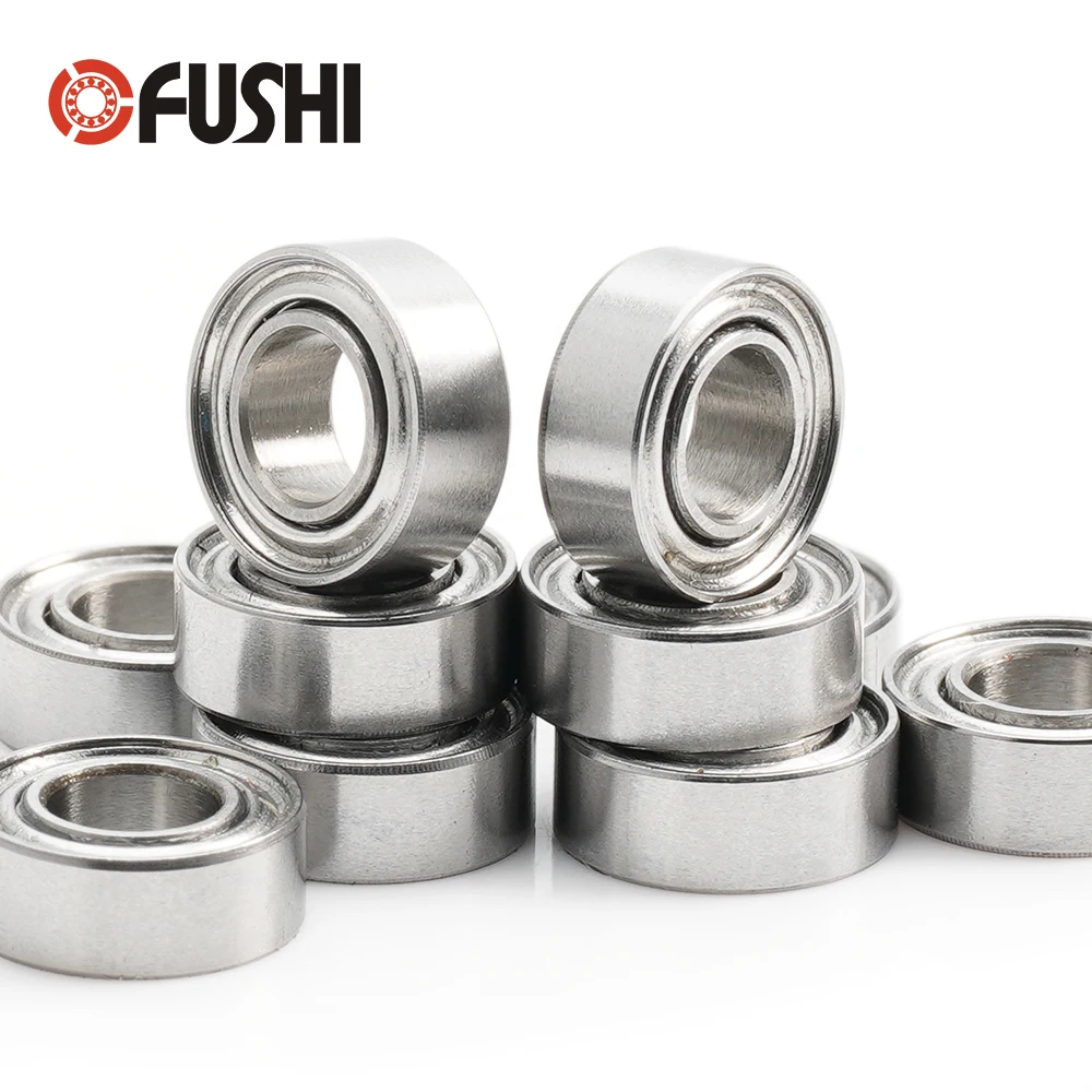 MR84ZZ-Bearing-ABEC-1-10PCS-4-8-3-mm-Miniature-MR84-ZZ-Ball-Bearings ...