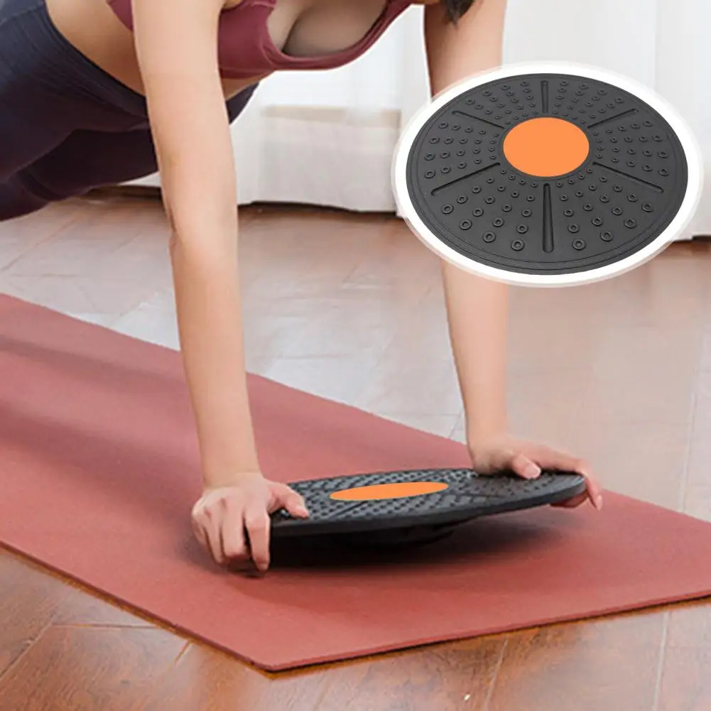 Balance Board Massage Contact Design Anti-slip Round Shape Rotatable ...