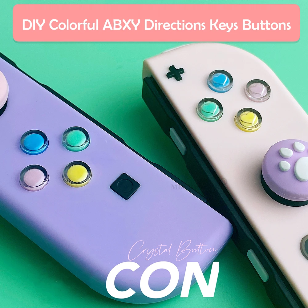 ABXY-Crystal-Joystick-Button-Thumb-Stick-Grip-Cap-for-Switch-Oled ...