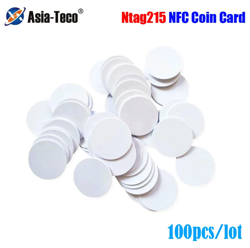 100-50pcs-NFC-Ntag215-Coin-TAG-Key-13-56MHz-NTAG-215-Universal-Label ...