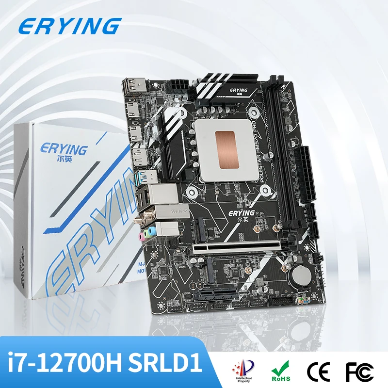 ERYING-placa base para PC Gaming, con CPU integrada, Core i7, Kit SRLD1 ...
