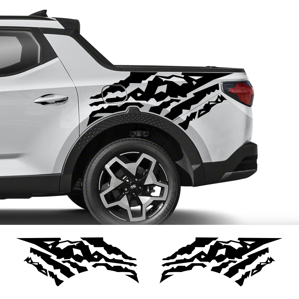 Car Sticker For Hyundai Santa Cruz SE SEL Limited 2022 2023 Pickup ...