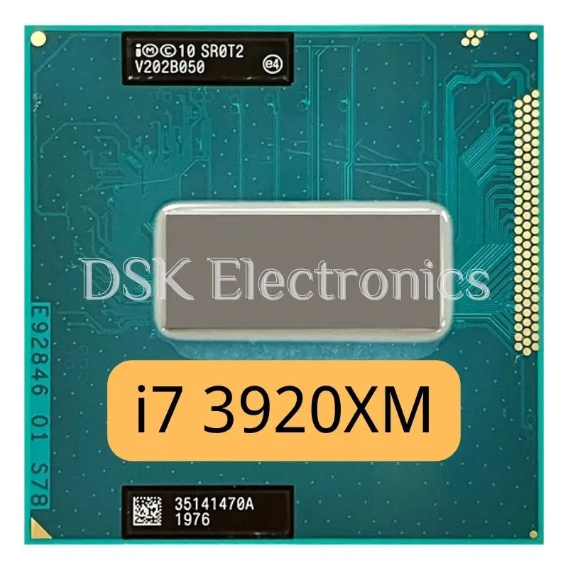 Intel Core i7-3920XM i7 3920XM SR0T2 2.9 GHz Quad-Core Eight-Thread CPU ...