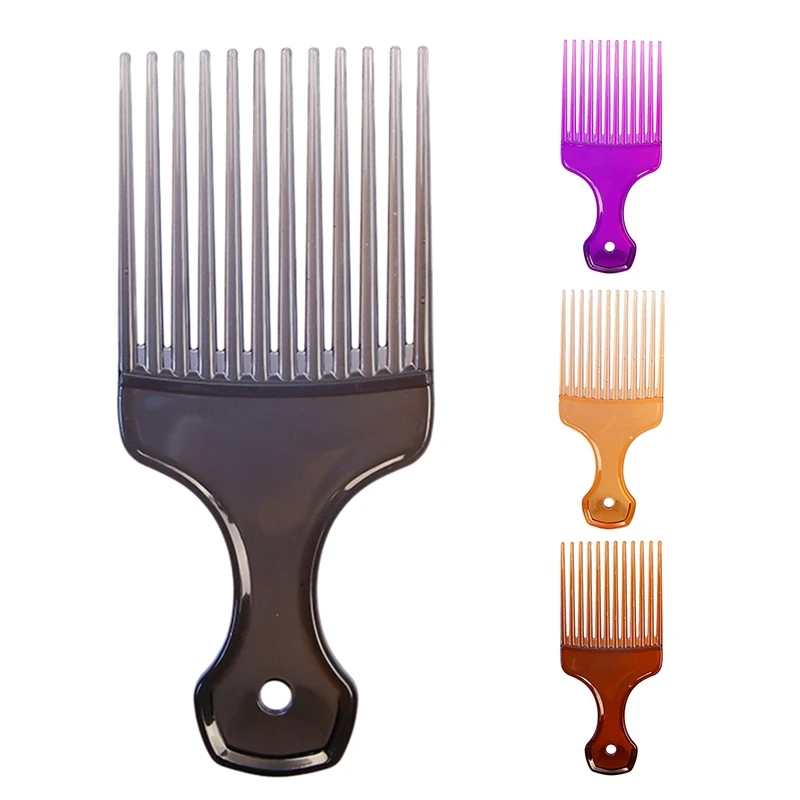 Wide Teeth Hair Fork Comb Unisex Hair Style Curly Massage Comb ...