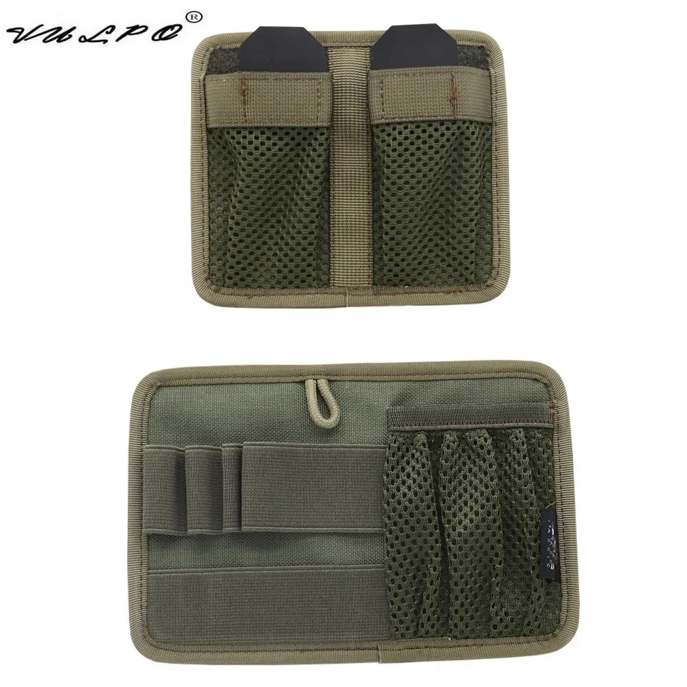 VULPO Tactical Hook Fasteners Pouch EDC Accessory Storage Mesh Bag ...