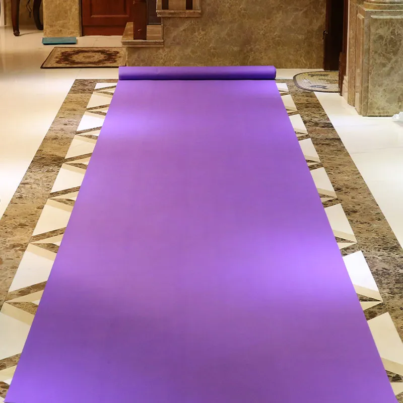 1M Wide Purple Carpet Wedding Carpet Multiple Specifications Opening ...