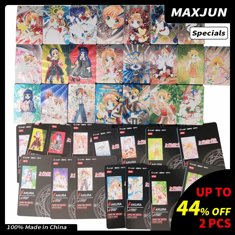 ACG-Cards-22Pcs-Anime-Sexy-Beauty-Kawaii-Card-Captor-Collectible-Flash ...