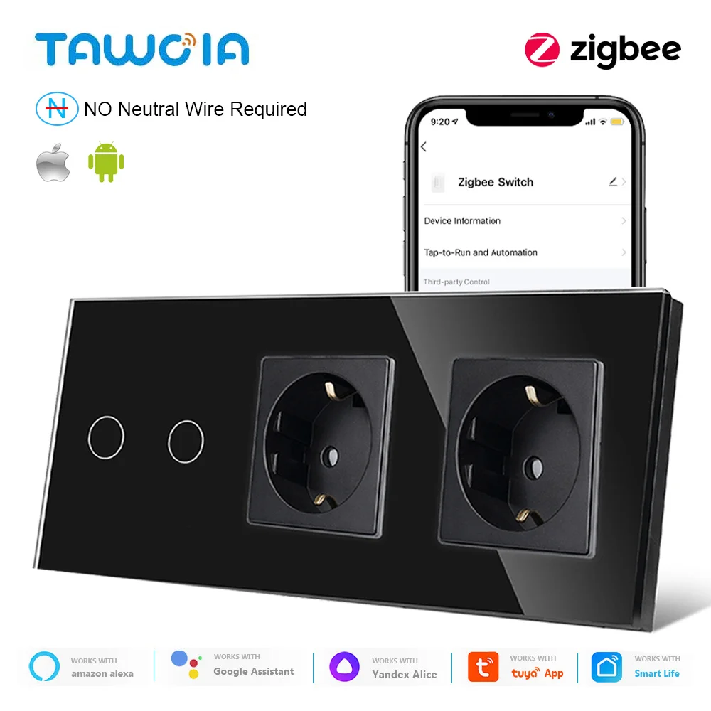 TAWOIA-ZigBee-Touch-Switches-1-2-3Gang-1Way-Smart-Wall-Light-Switch ...