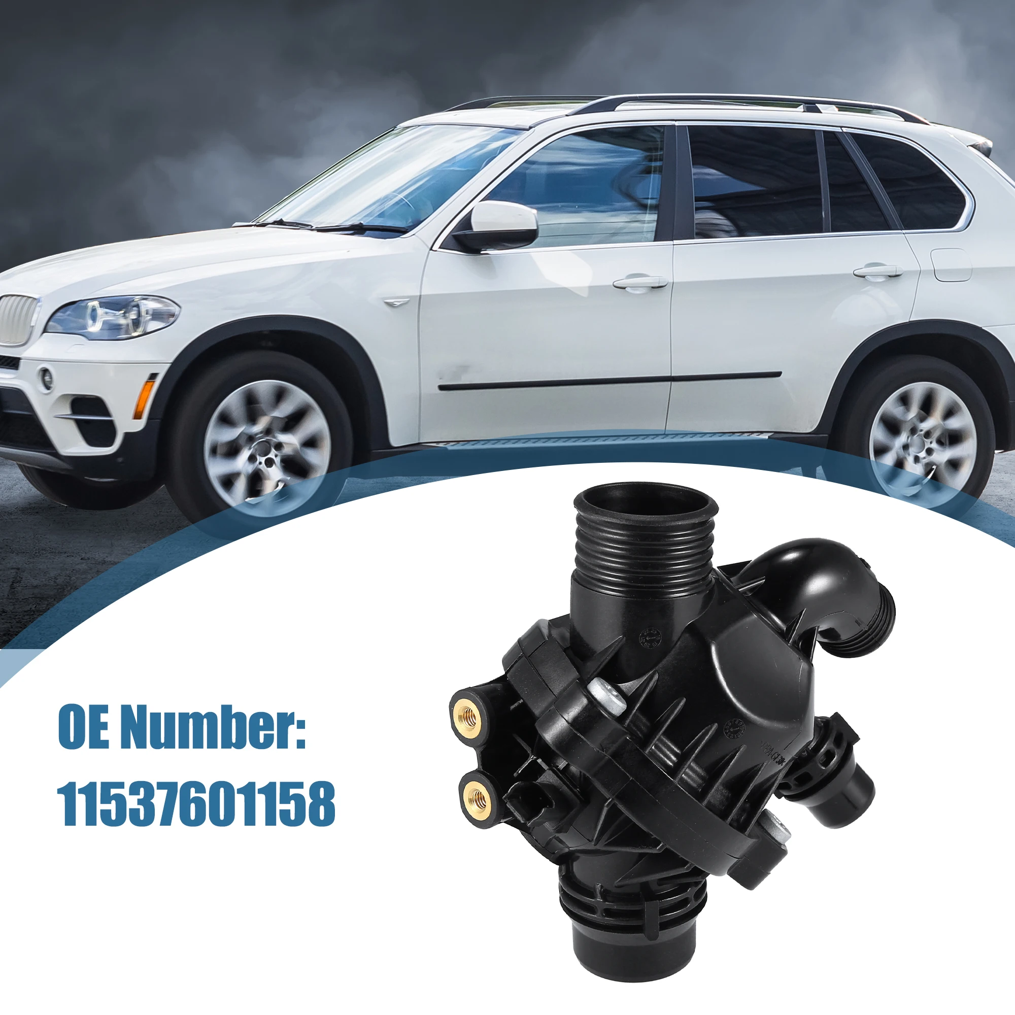 X-Autohaux-Auto-Engine-Coolant-Thermostat-Housing-11537601158-for-BMW ...