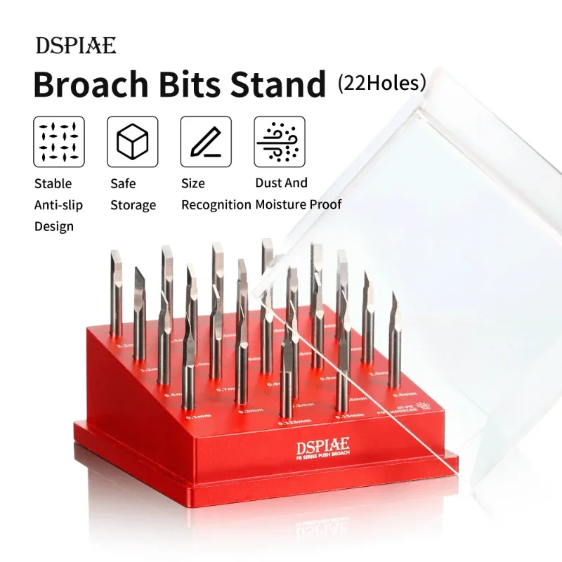 DSPIAE-AT-PR-Broach-Bits-Stand-Blades-Storage-Holder-Model-Building ...