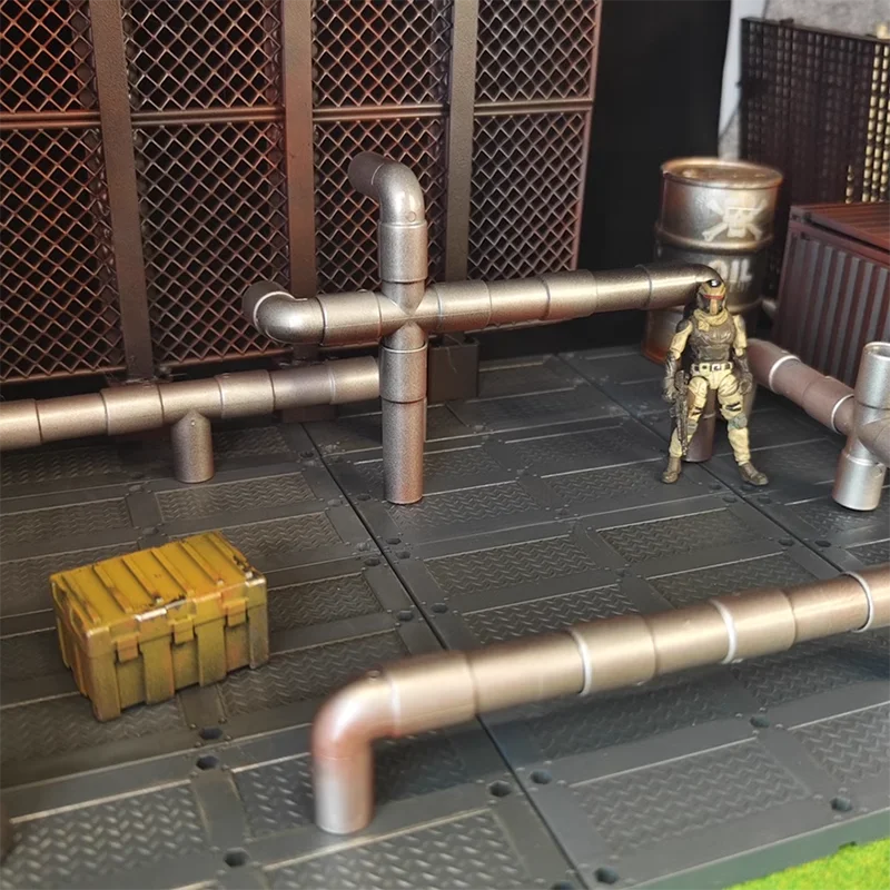 1-18-Scale-Plastic-Simulation-Made-Old-Pipeline-Model-3-75-Inch-Doll ...