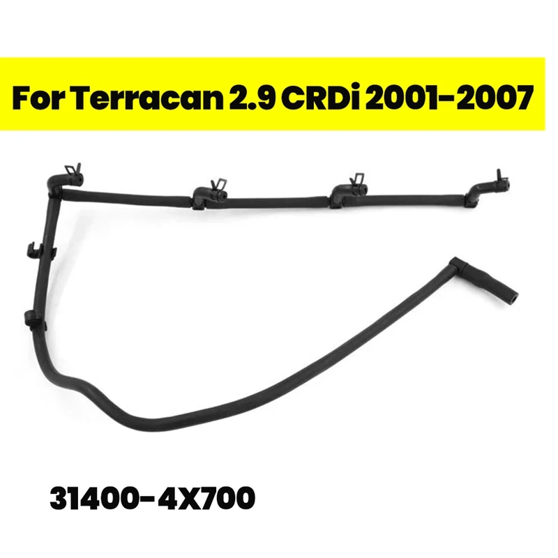 31400-4X700-Diesel-Fuel-Return-Hose-Line-Pipe-For-Hyundai-Terracan-2-9 ...