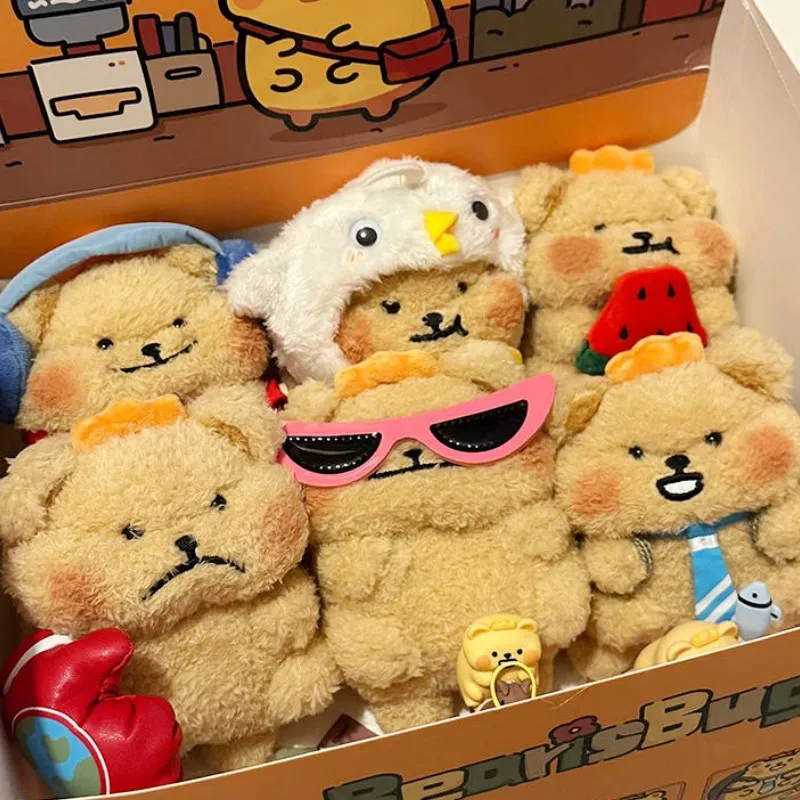 Bear Is Bug Plush Cute Anime Figure Desktop Ornament Kawaii Bear Doll ...