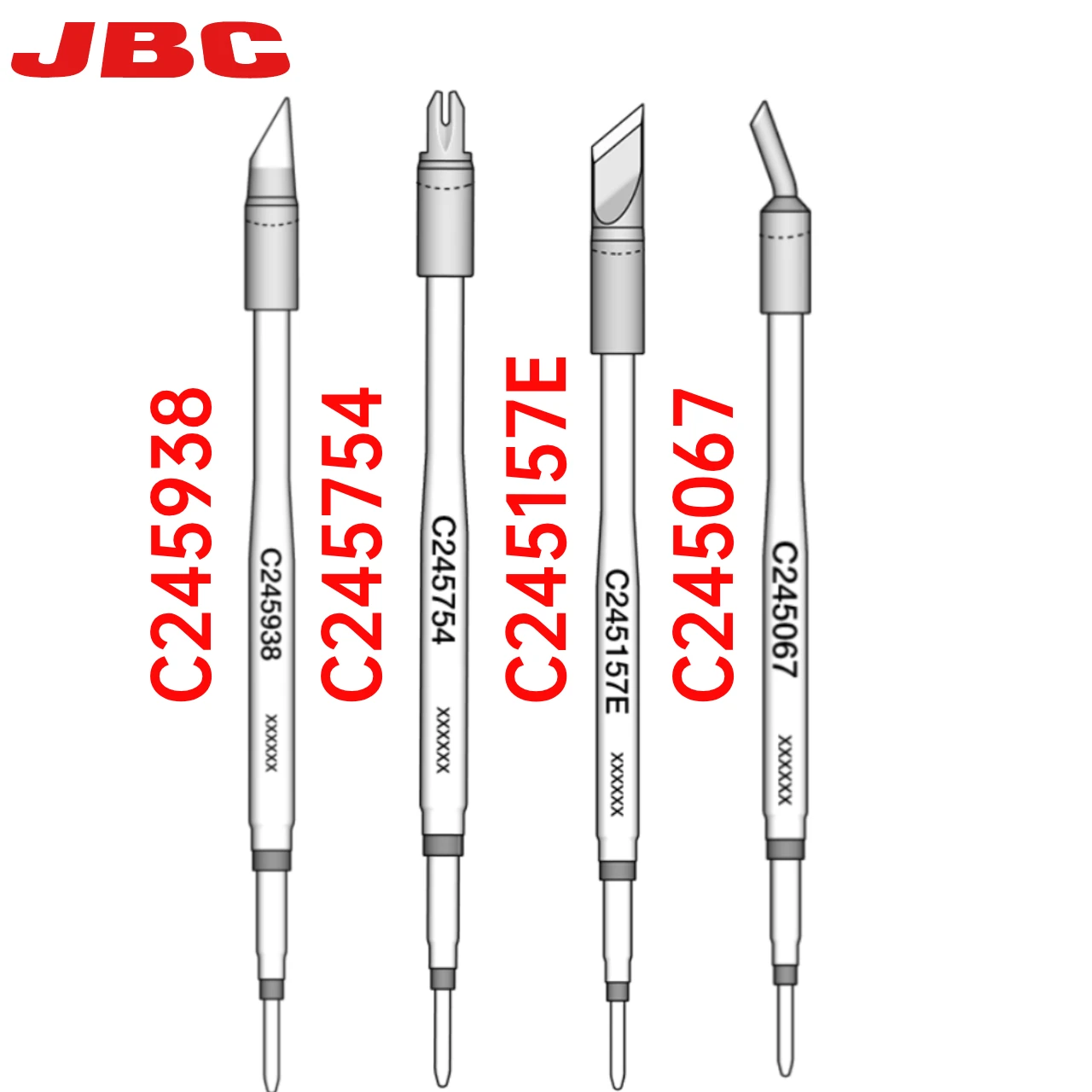 JBC-C245-Original-Soldering-Iron-Tips-C245157E-C245938-Professional ...