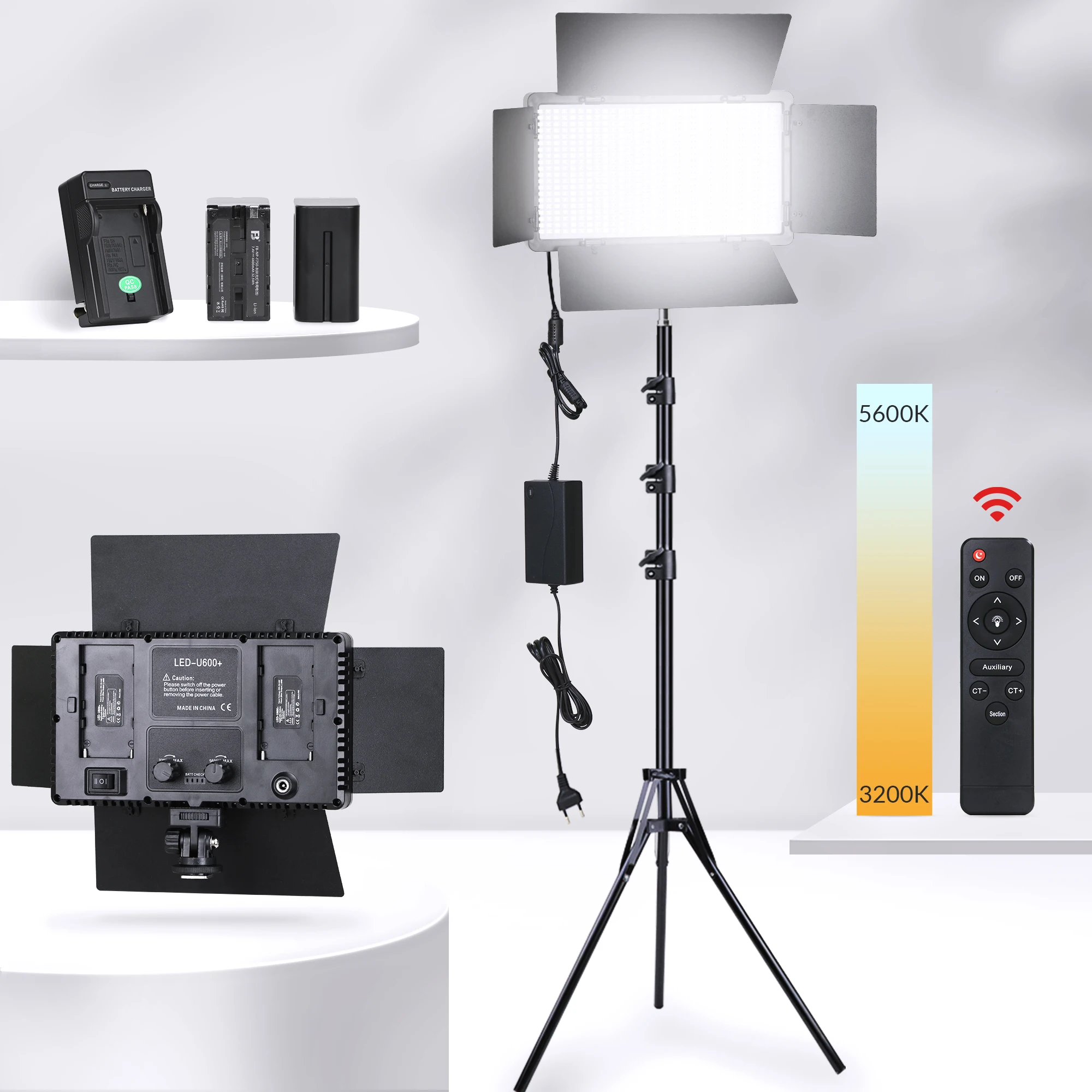 Photo-Studio-LED-3200K-5600K-Video-Fill-Lamp-Light-Panel-Photography ...